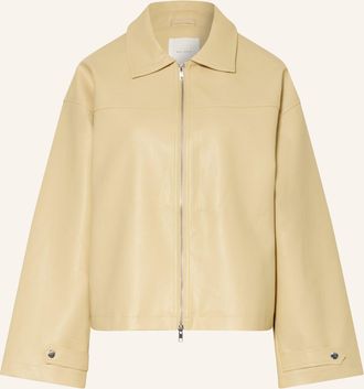 Neo Noir Neo Noir Jacke Titanie In Lederoptik gelb