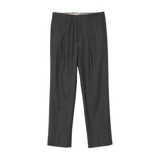 Incotex Homme, Pantalons, Gris, Taille: XL Pantalon souple &agrave; pli