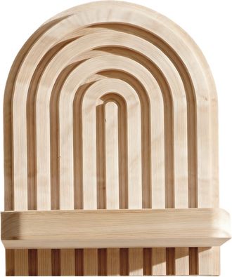 Generico Schwebende Regale f&uuml;r Wand, multifunktionaler Organizer, rustikale Holzregale f&uuml;r Badezimmer, Schlafzimmer, Badezimmer, K&uuml;che, Wohnzimmer, Pflanzen, B