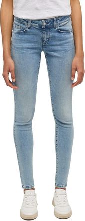 Mustang Jeans Damen Jeans Quincy Skinny Fit - Blau - Light Blue Denim W25-W34 Stretch, Gr&ouml;&szlig;e:29W / 32L, Farbvariante:Light Blue Denim 5000-402