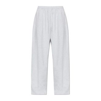 Acne Studios Homme, Pantalons, Gris, Taille: XL Fleece Logo Pantalons de surv&ecirc;tement