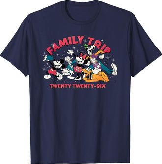Disney Mickey & Friends Vacation Selfie Family Trip 2026 T-Shirt