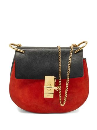 Chlo&eacute; sac &agrave; bandouli&egrave;re Dew format moyen - Orange