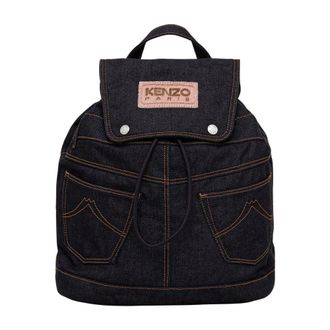 Kenzo Rucksack mit f&uuml;nf Taschen - - Bags - Herren - Blau - ONE SIZE