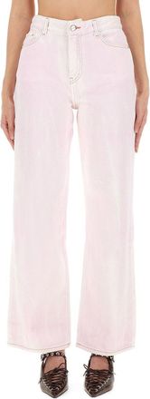 Ganni Isey Jeans - Pink