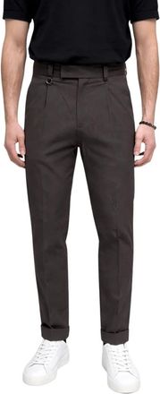 Paolo Pecora Homme, Pantalons, Brun, Taille: XL Chinos