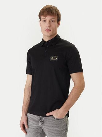 A|X Armani Exchange Poloshirt XM002232 AF10364 UC001 Schwarz Regular Fit