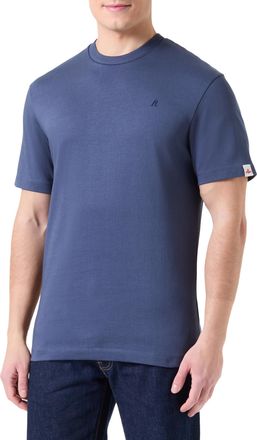 Replay Herren M3016 T-Shirt, 282 MEDIUM Blue, XL