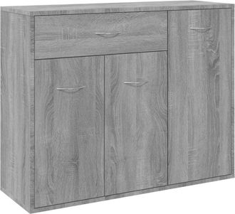 vidaXL Sideboard Grau Sonoma 88x30x70 cm Holzwerkstoff Vidaxl