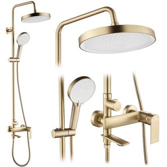 Rea Duschgarnitur Rea Veneta Brush Gold