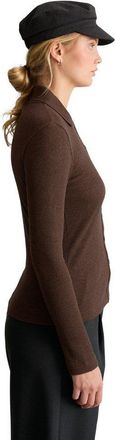 Marc O'Polo Denim Langarmbluse aus weichem Rippjersey