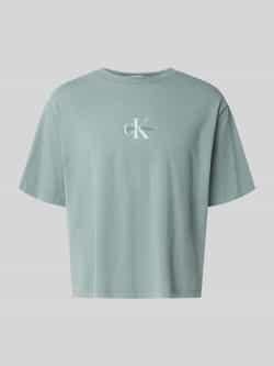 Calvin Klein Jeans Relaxed Fit T-Shirt aus reiner Baumwolle