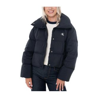 Calvin Klein Kurze Daunenjacke - - Jackets - Damen - Schwarzk - L