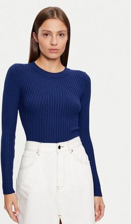 Pieces Pullover Crista 17115047 Dunkelblau Slim Fit