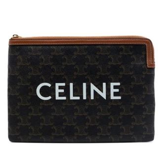 Celine Pre-owned Vintage Clutch - - Pre-owned - Damen - Braun - ONE SIZE
