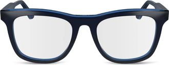 Calvin Klein lunettes de vue à monture carrée - Bleu