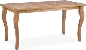Konsimo Esstisch ausziehbar bis 190cm, rechteckig cabio, Beige, laminierte M&ouml;belplatte, Elegant, 150-190x76,5x80 - Konsimo