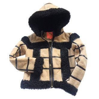 Manoush suede biker style jacket Size M