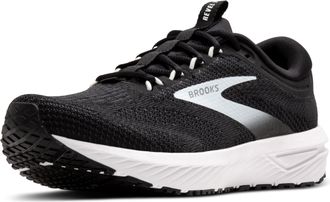 Brooks Damen Revel 7 Sneaker, Black White, 38.5 EU