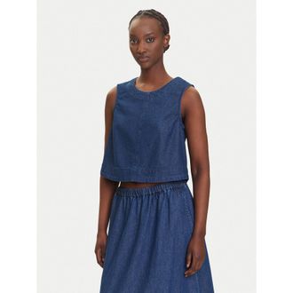 Pieces Top Tenim 17157936 Dunkelblau Regular Fit