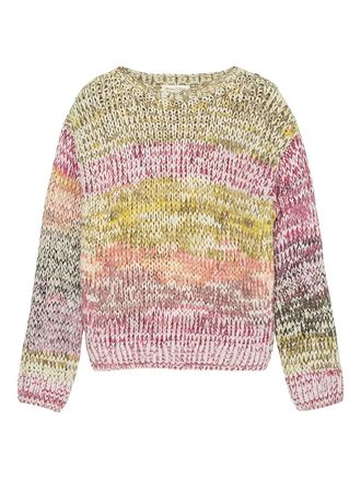 Marc O'Polo Melierter Strickpullover - Nude