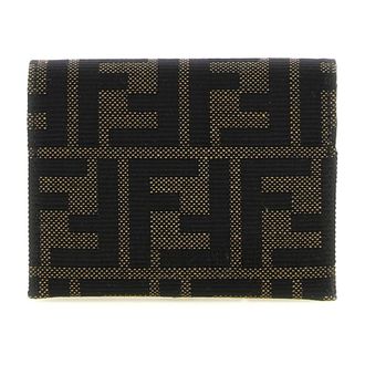 Fendi FF Jacquard Kartenetui - - Accessories - Damen - Braun - ONE SIZE