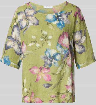 Zabaione Leinenbluse aus reinem Leinen Modell Rileyy