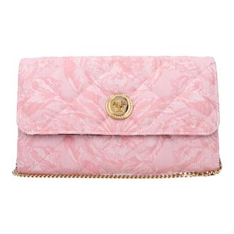 Versace Fabric Clutch Bag - - Bags - Damen - Rosa - ONE SIZE
