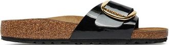 Birkenstock Pantoletten Madrid Big Buckle Bf 1027785 Schwarz