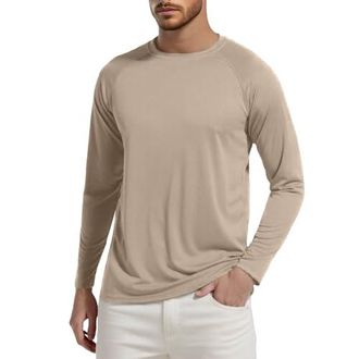 Generic T-shirt de sport pour homme - T-shirt fonctionnel &agrave; manches courtes UPF 50+ - S&eacute;chage rapide - Pour lentra&icirc;nement en plein air, le fitness - Rashguard