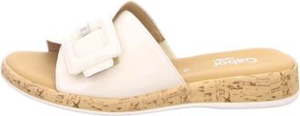 Gabor Pantolette mit breitem Riemen - - Shoes - Damen - Beige - 37 EU