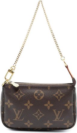 Louis Vuitton Crossbody Bags - Monogram Mini Pochette Accessoires - Gr. unisize - in Braun - für Damen