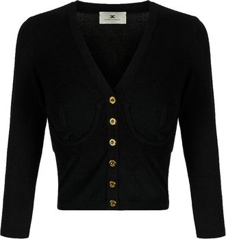 Elisabetta Franchi Cardigan - Noir