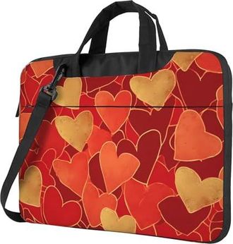 Generic Sac pour ordinateur portable de 15,6 avec bandouli&egrave;re - Housse de protection antichoc pour ordinateur portable de 15,6 - Pour homme et femme, multicol