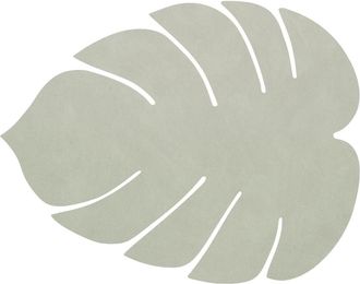 Lind DNA NUPO Tischset Monstera Leaf L Olive Green 42 x 35