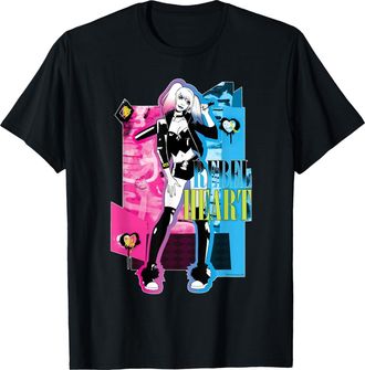 DC Comics Batman Harley Quinn Rebel Heart T-Shirt