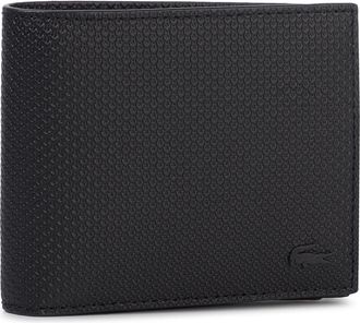 Lacoste Geldb&ouml;rse Lacoste Billfold Zip Case NH2826CE Schwarz