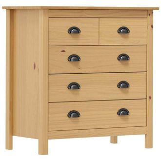 vidaXL Vidaxl - Buffet Hill 79x40x80 cm Bois de pin solide