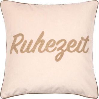 Pad Letters RUHEZEIT, Taupe-Sand, 45 x 45 cm