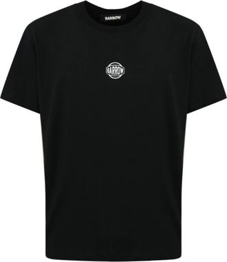 Barrow Barrow, Homme, Tops, Noir, Taille: M T-shirt en Jersey Noir