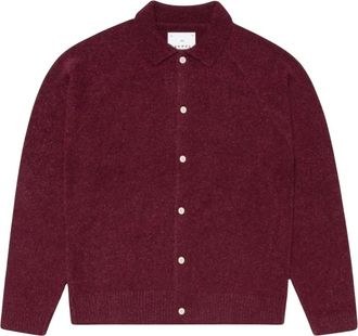 Edwin Gemini Cardigan - Homme - Pulls - Rouge - Taille: M