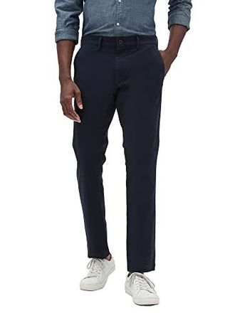 GAP Essential Skinny Fit Khaki Chino Pants Kakis, Bleu Marine Classique, 29W x 30L Homme
