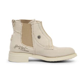 La Martina Vintage Effekt Stiefel - - Shoes - Damen - Beige - 37 EU