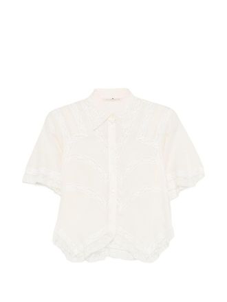 Ermanno Scervino Chemise en coton brod&eacute; Ermanno Scervino