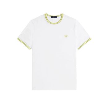 Fred Perry T-Shirts - - Tops - Herren - Wei&szlig; - 2XL