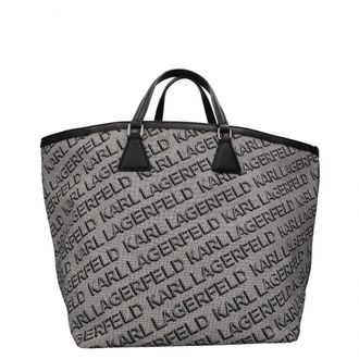 Karl Lagerfeld Stoff- und Kunstleder-Tasche - - Bags - Damen - Mehrfarbig - ONE SIZE