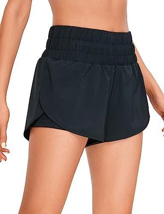 CRZ YOGA 2 - en - 1 Short de Course avec Poches pour Femme True Navy 40