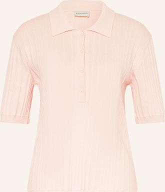 Closed Closed Strick-Poloshirt rosa