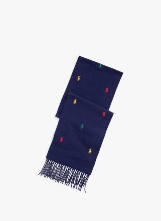 Polo Ralph Lauren Echarpe en laine &agrave; logo