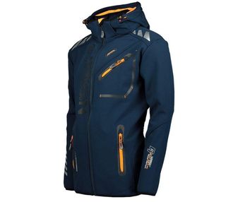 Geographical Norway Softshelljacke Herren Herbst Winter Jacke Softshell Outdoor &Uuml;bergangsjacke (Packung, 1-St) Mit Kaputze 3XL Bis 7XL